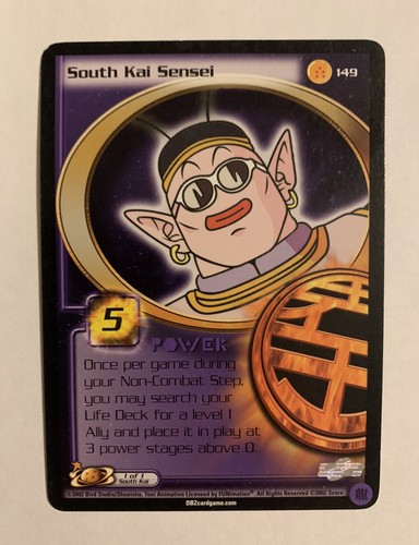 Dragonball Z 149 South Kai Sensei World Games Saga Rare Unlimited DBZ ...