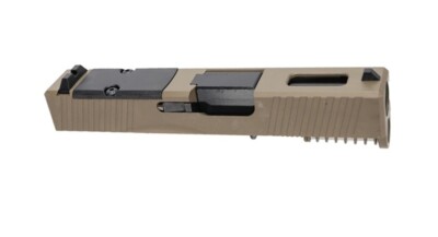 Glock 26 Complete Slide - Ported RMR Cut FDE Slide fits G26 G3 | eBay