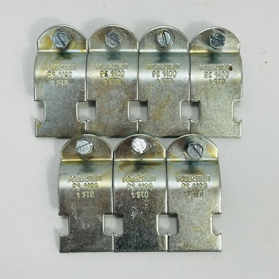 Lot of 7 Power-Strut PS1100 1” Standard Pipe Clamp Rigid ~New Surplus ...