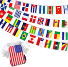 226 Countries International World Bunting Flags Banner String ...