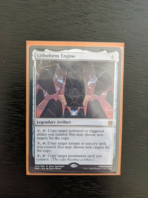 MTG Lithoform Engine Zendikar Rising 245/280 Regular Mythic for sale ...