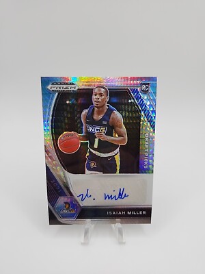2021 Panini Prizm Draft Packs Hyper Auto Isaiah Miller DP-IMI ...