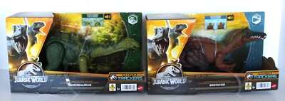 Mattel Jurassic World Nigersaurus and Irritator Roar Sound & Attack ...