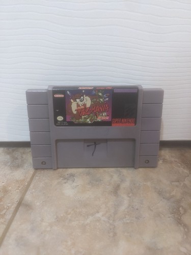 Taz-Mania Super Nintendo Snes game authentic | eBay