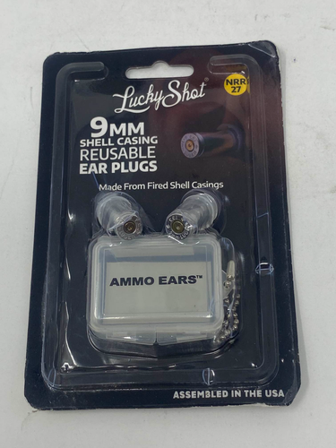 Lucky Shot LSEP-9BP 9mm Bullet Ear Plugs - Stylish and Effective 27NRR ...