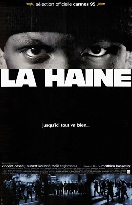 La Haine movie poster (g) - 11" x 17" - Hubert Kounde | eBay