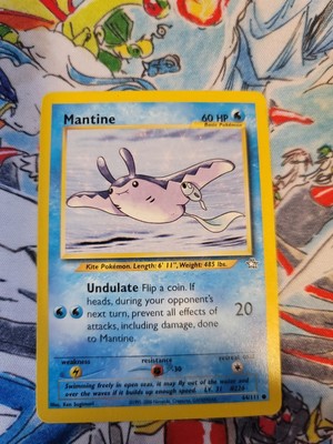 Pokemon Mantine Neo Genesis 64/111 NM Non-Holo Common Card | eBay