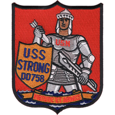 USS Strong DD-758 Destroyer Ship Patch | eBay