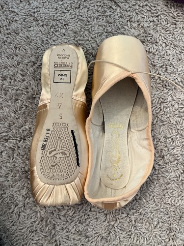 FREED OF LONDON Specials - 5 XX - Triangle Maker Custom Pointe Shoes | eBay
