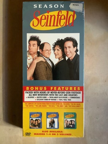 Seinfeld Season 6 Limited Edition Long Box Special DVD 4 Disc Set new ...