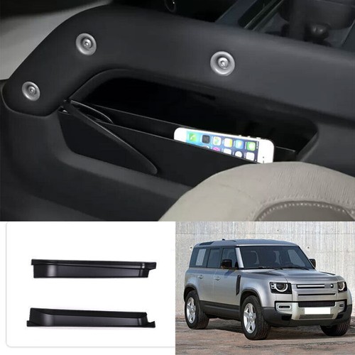 For Land Rover Defender 2020-2023 Black Center Console Side Storage Box ...
