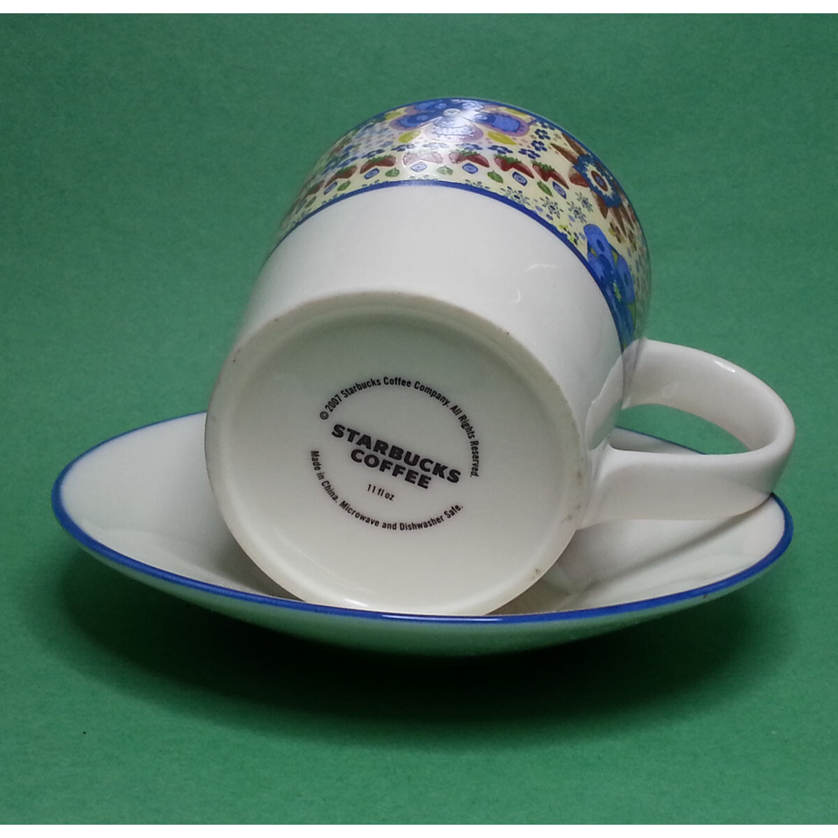 Starbucks 11oz Coffee Mug with Saucer Dishwasher Microwave Safe | eBay