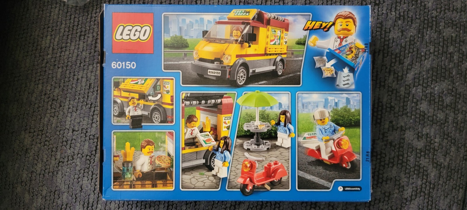 Lego Set #60150 - Lego City: Pizza Van | eBay