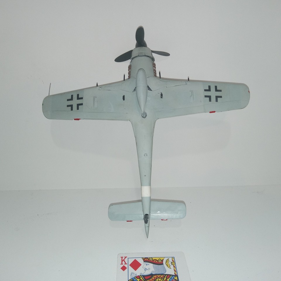 WW2 German Focke-Wulf 190d 'DORA' Fighter Plastic Airplane Model Built ...
