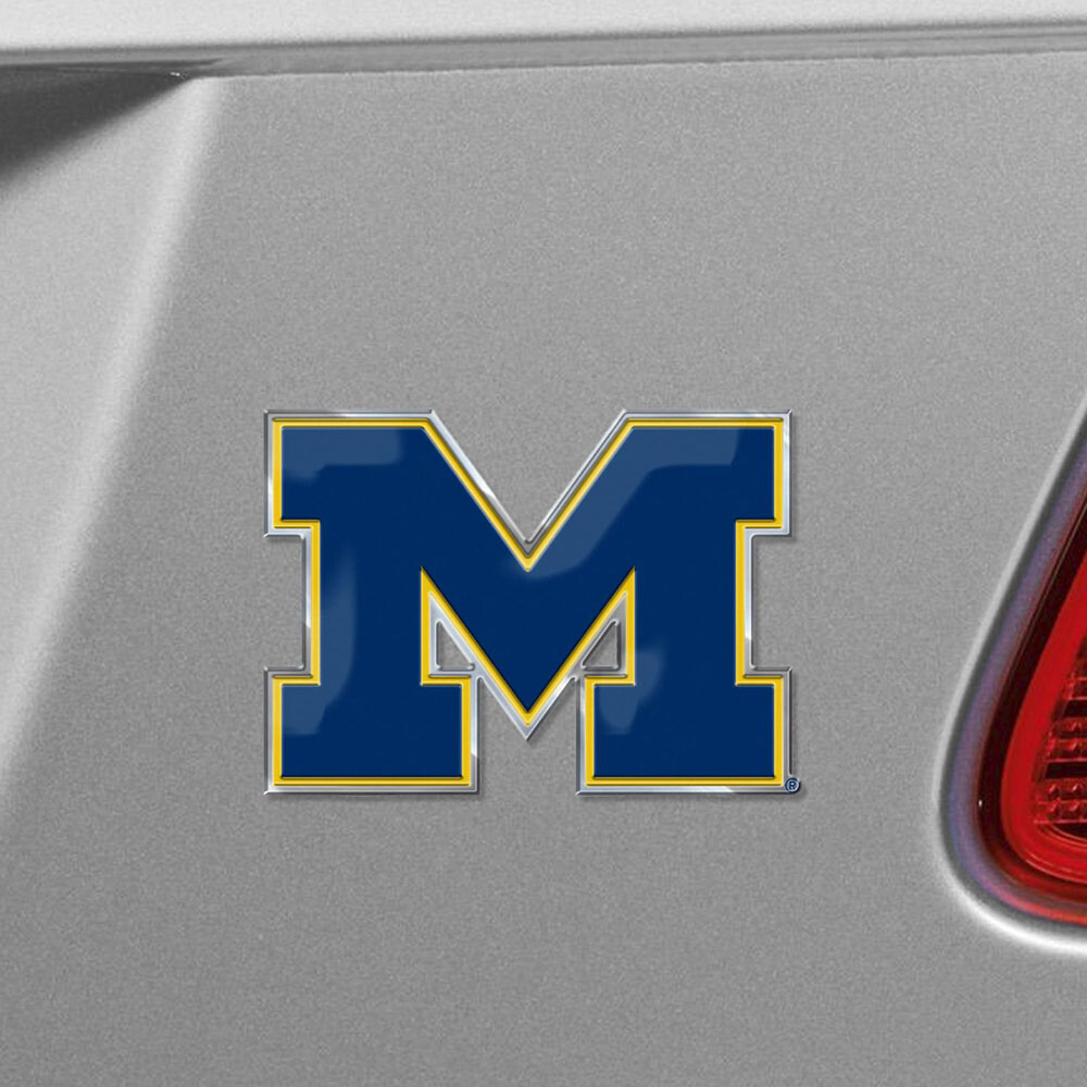 Michigan Wolverines NCAA Official Car Emblem Decal NCAA Michigan ...