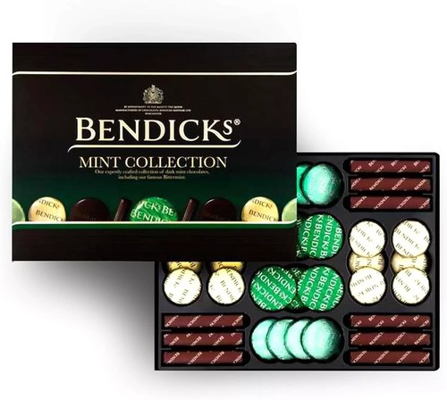 Bendicks Mint Collection Boxed Chocolates 200G Gift Hamper For ...