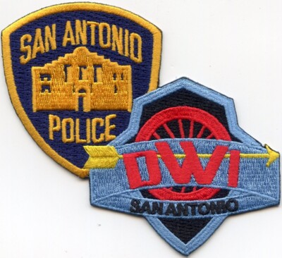 SAN ANTONIO TEXAS POLICE DWI DUI TRAFFIC #B small POLICE PATCH | eBay
