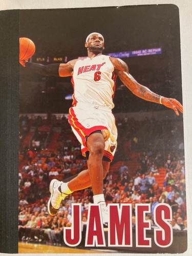 Innovative Designs NBA Composition Notebook LeBron James Miami Heat 100 ...