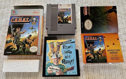Cabal (Nintendo, NES 1990) CIB Complete in Box with Poster!🔥 | eBay
