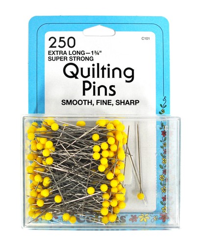Collins Extra Long Quilting Pins 1 ¾” 250 Each # C101 101 for sale ...