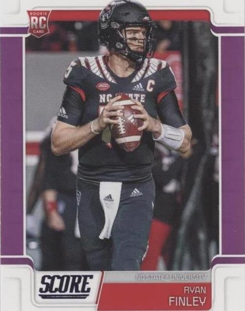 2019 Score - Rookies Ryan Finley #335 Purple (RC) for sale online | eBay