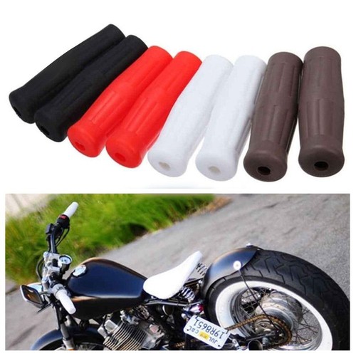 Rubber Motorcycles Grips Non Slip Hand Grip Bar Motorcycle Handlebar ...