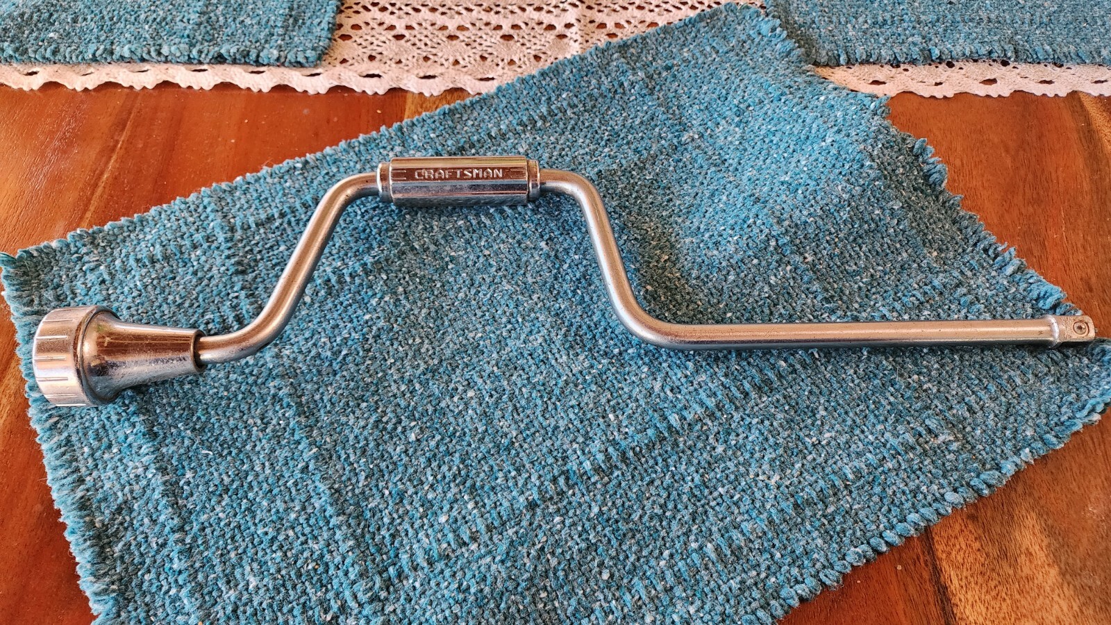 Vtg Craftsman Tools 1/2" Dr. 18" Speed Handle Wrench Socket Spinner ...