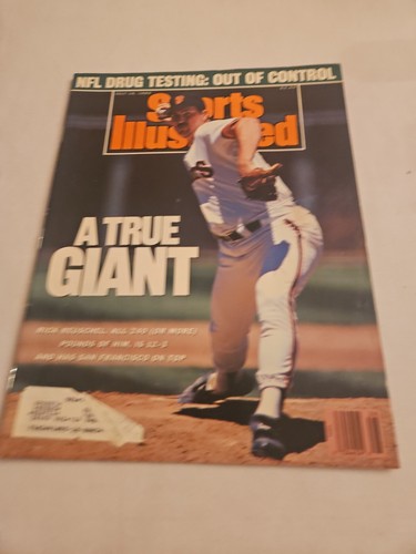 1989 July 10, Sports Illustrated Magazine NFL Drug Testing Out Of ...