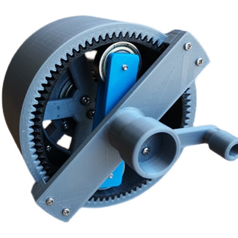 Simple Model Structure Harmonic Reducer Reduction Gear Demonstration ...