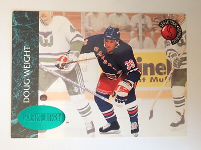 1992-93 Parkhurst New York Rangers Hockey Card #229 Doug Weight | eBay