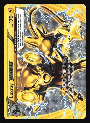 Pokemon Luxray BREAK 47/122 BREAKpoint Ultra Rare Holo HP | eBay