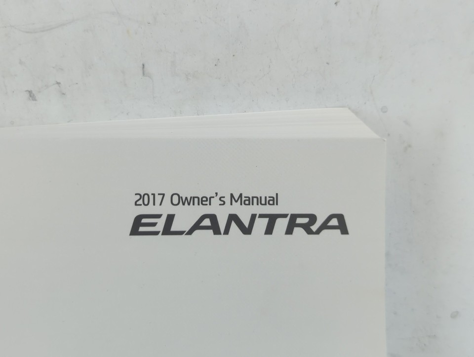 2017 Hyundai Elantra Owners Manual Book Guide GVGLV | eBay UK