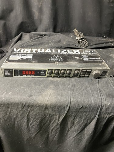 Behringer Virtualizer 3D FX2000 3D Multi Engine Effects Rack Mount ...