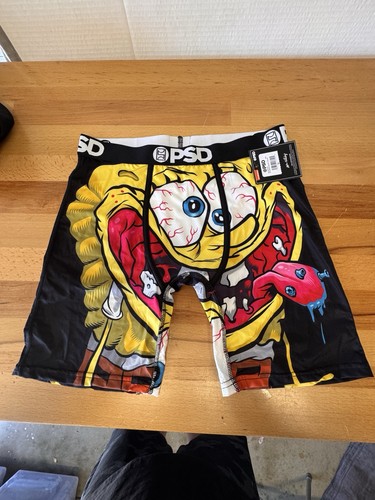 PSD Spongebob Squarepants Krusty Pants Men's Medium Underwear Boxer Briefs | eBay