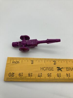 Vintage Multimac Toys Vehicle TOP LASER GUN Coleco weapon Red b1 | eBay