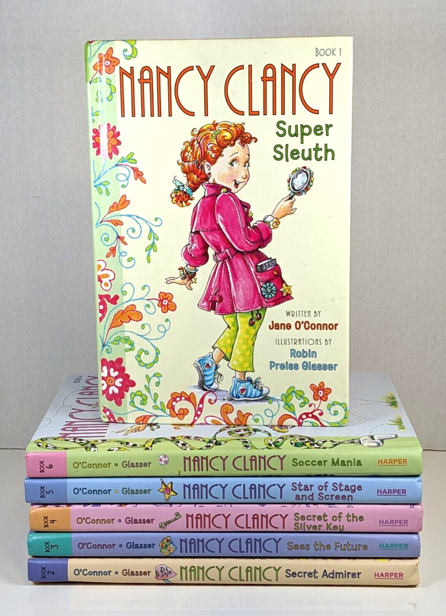 Nancy Clancy Books Release Lot Of 8 Nancy Clancy Books By Jane O'