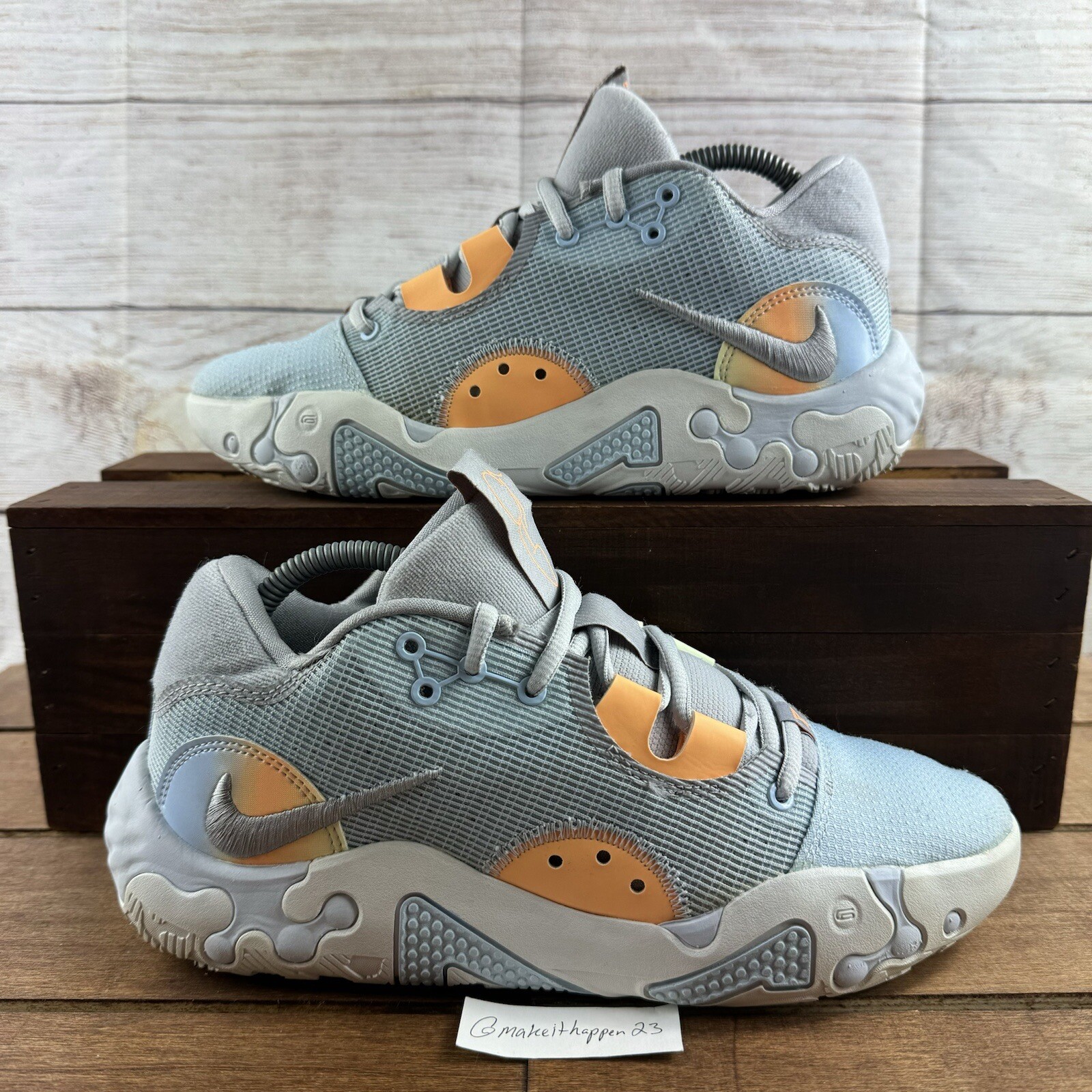 Nike PG 6 “Celestine Blue” Basketball Shoes DC1974-40… - Gem