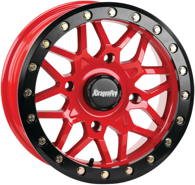 Kit 4 ITP Cryptid Tires 30x10-14 on DragonFire Racing Typhon Beadlock ...
