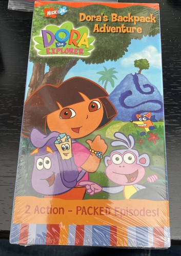 Dora The Explorer Doras Backpack Adventure Vhs