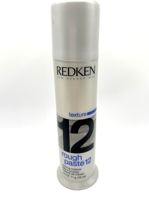 REDKEN ROUGH PASTE 12 WORKING MATERIAL 2.5 OZ GRAY/SILVER CONTAINER | eBay