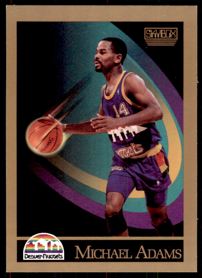 1990-91 SkyBox Michael Adams Basketball Cards #71 | eBay