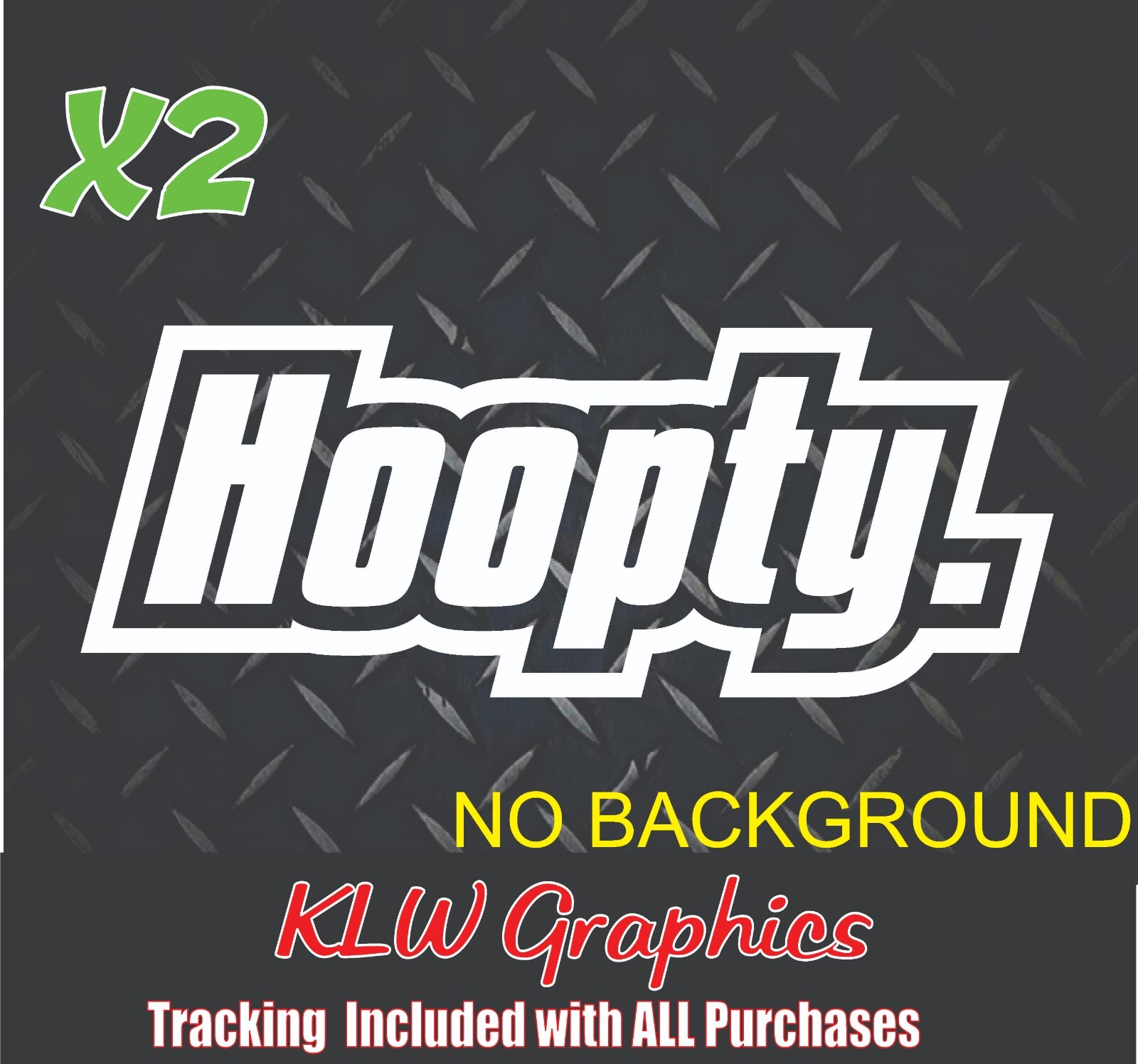 Hoopty Decal Sticker Low Lifted Drift Turbo Boost JDM Diesel Truck 7.3 ...