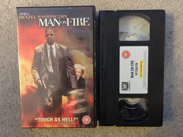 Man On Fire (VHS, 2005) for sale online | eBay