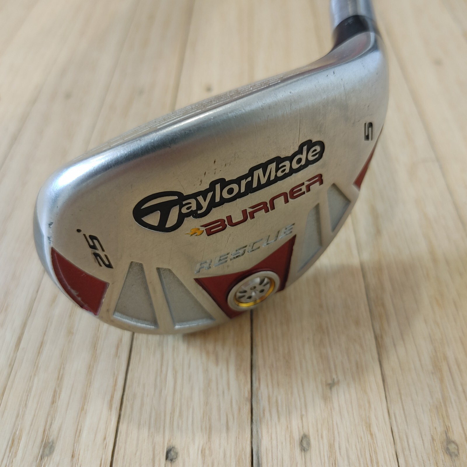 TaylorMade Burner Rescue 5 Wood 25° Hybrid 39.5" Fujikura Banzai R Flex ...
