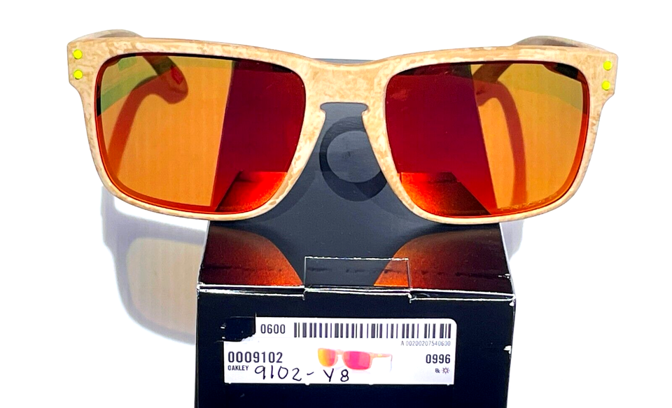 Oakley HOLBROOK Matte Stone Desert Tan POLARIZED PRIZM Ruby Sunglass ...
