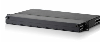 Fiber Optic 1RU Rack Mount Patch Panel (Enclosure) Holds 3 LGX Adapter ...