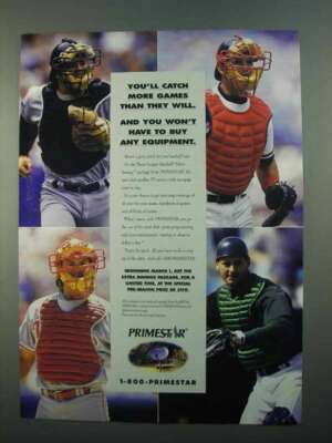 1996 Primestar Satellite TV Service Ad - Catch More | eBay