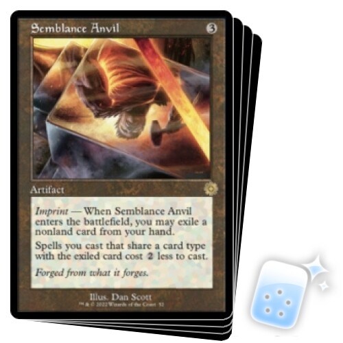 SEMBLANCE ANVIL X4 The Brothers' War Retro Artifacts Magic MTG MINT ...
