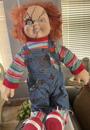 Life Size Chucky Doll, Bride Of Chucky Scarred Stitched Face Torn | eBay