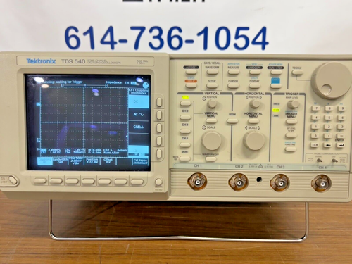 Tektronix TDS540 4 Channel, 500MHz 1GS/s Oscilloscope | eBay